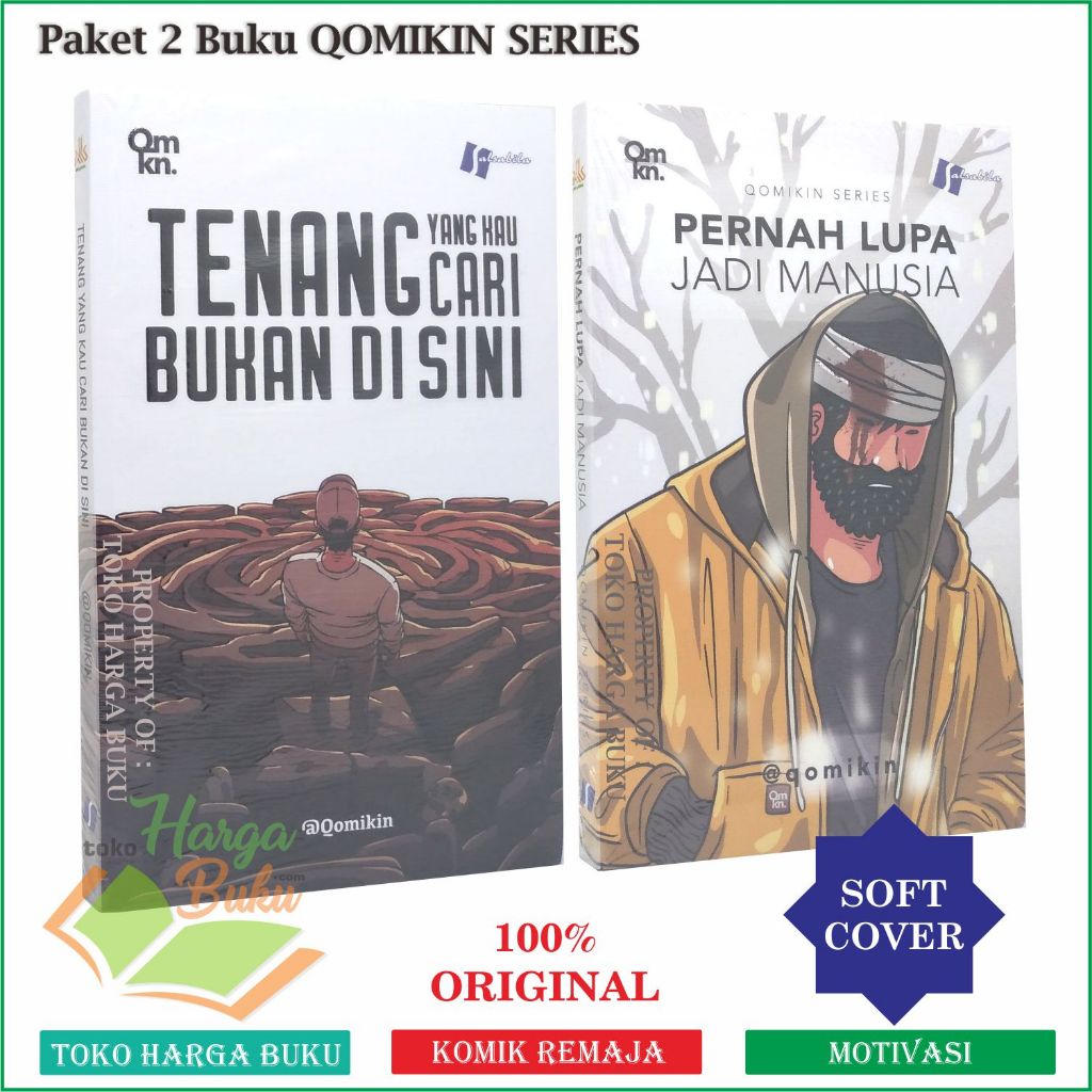 Jual Paket 2 Buku Pernah Lupa Jadi Manusia dan Tenang Yang Kau Cari ...
