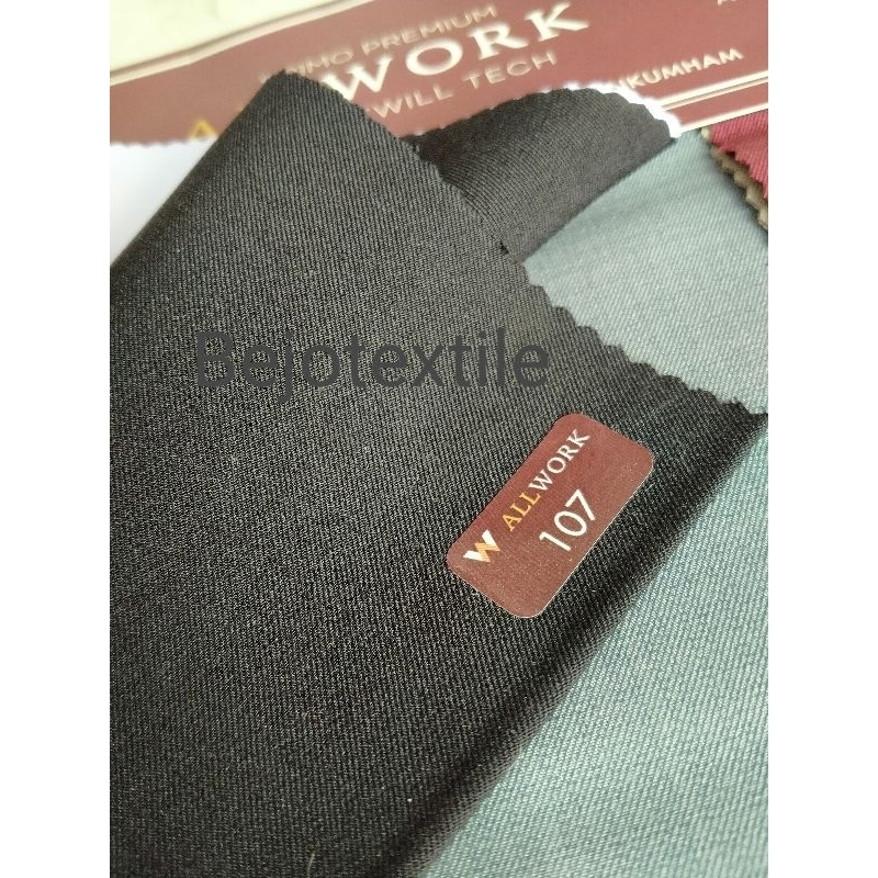 Jual kain seragam pdl hitam kemenkumham allwork | Shopee Indonesia