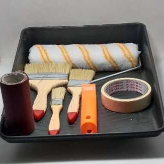 Jual Harga Hemat !! Paket komplit Alat Cat Kuas Roll / Kuas Rol Copot 9 ...