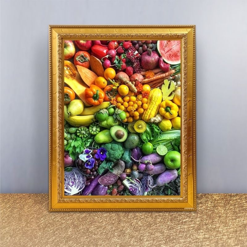 Jual Bingkai + Foto semi canvas.Bingkai tanpa kaca.Ukuran : 16" x 24 ...