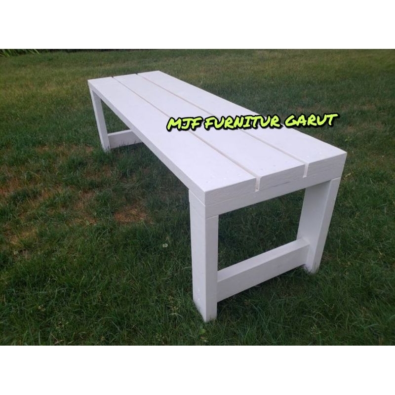 Jual Bangku kayu panjang/Bangku tunggu/Bangku cafe/Bangku kayu/Bangku ...