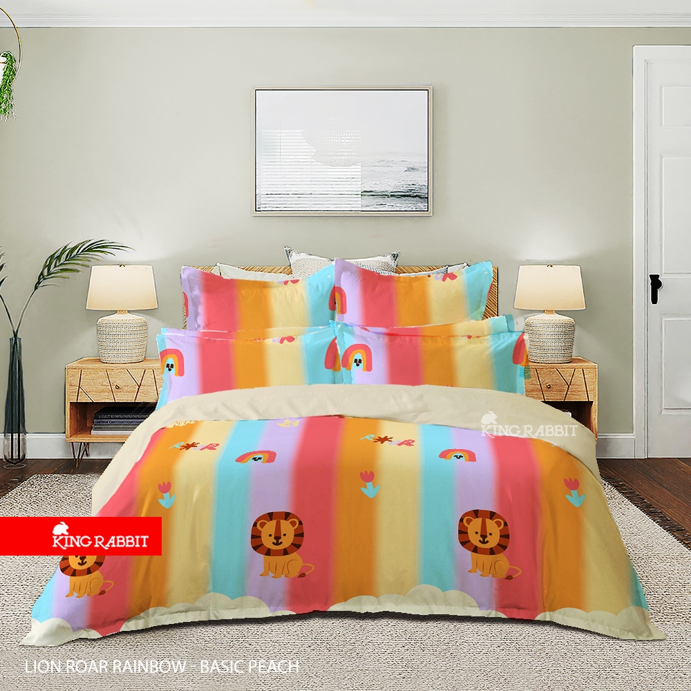 Jual King Rabbit Organic Bamboo Velvet Complete Set Bed Cover & Sprei ...