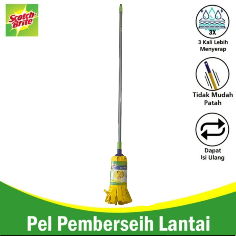Jual Scotch Brite 3M Kain Pel Strip Kuning set ID 93 Kain Pel Plus ...