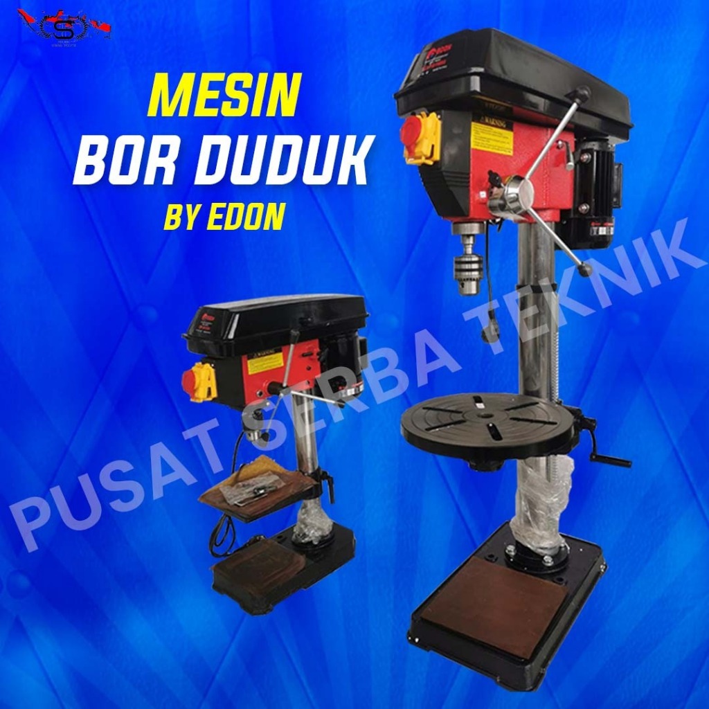 Jual BOR DUDUK 16mm EDON ED-16 1655 / BENCH DRILL | Shopee Indonesia
