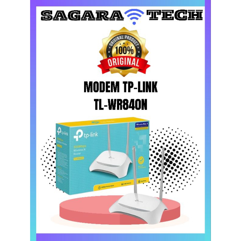 Jual TPLink TL-WR840N : 300Mbps TPLink WiFi Wireless N Router WR840 ...