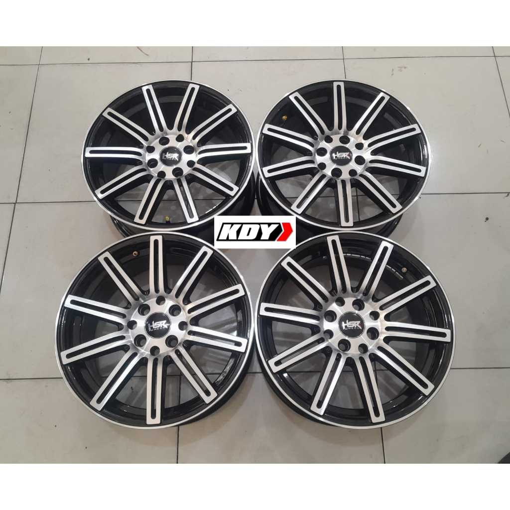Jual Velg Mobil Bekas Racing HSR NE4 R16 Hole 8X100/114,3 Et40 BMF ...