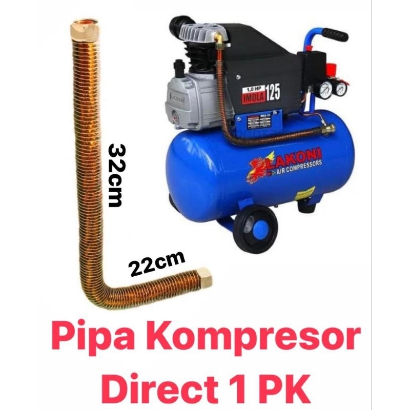 Jual Pipa kompresor OLI direct 1hp 24ltr discharge pipe | Shopee Indonesia