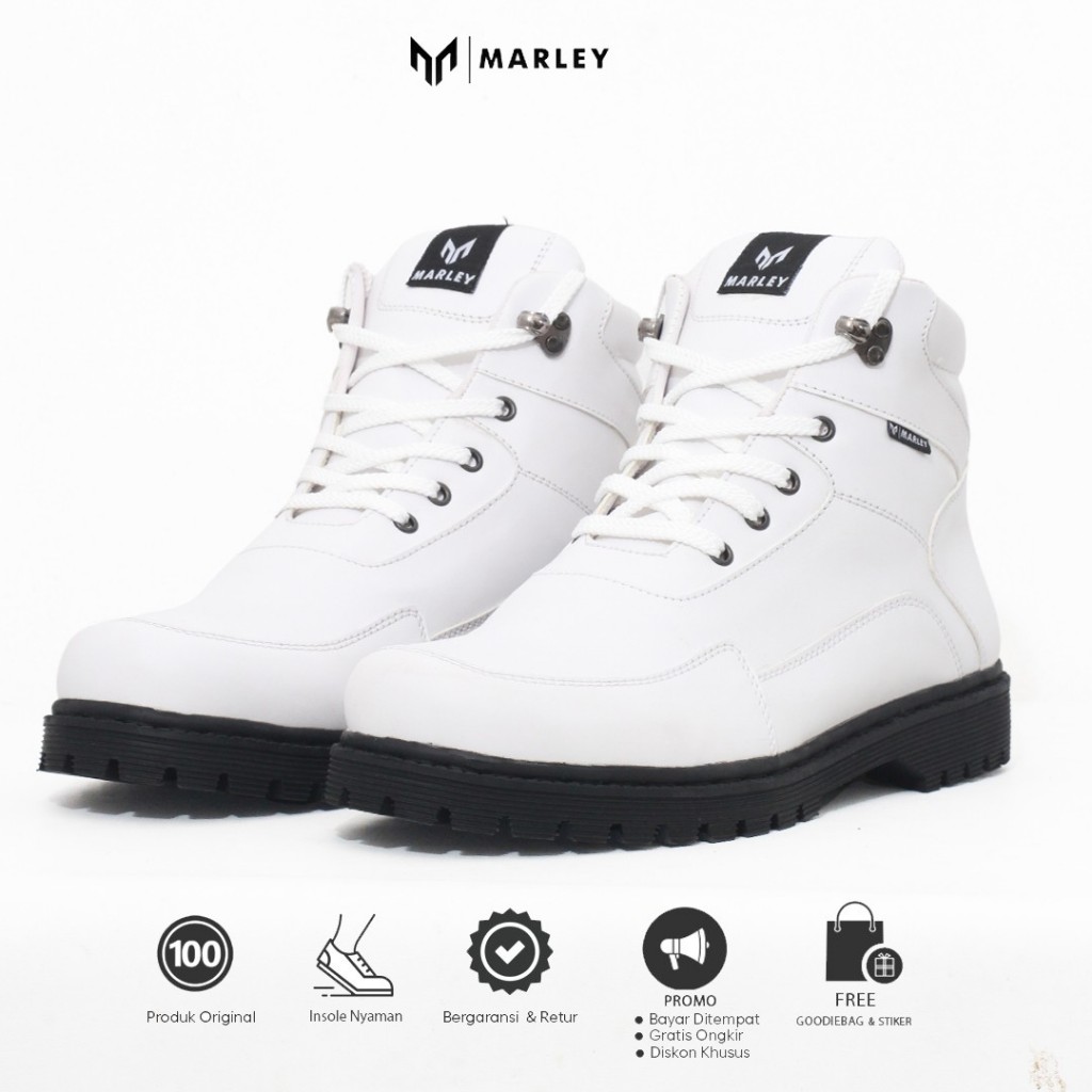 Jual Marley Footwear Sepatu Boots Pria Kets Kuliah Kerja Hangout ...
