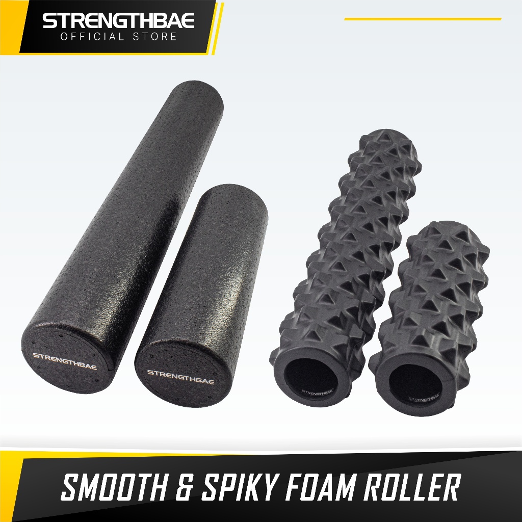Jual Foam Roller STRENGTHBAE Smooth & Spiky Rollers Gym Yoga Massage ...