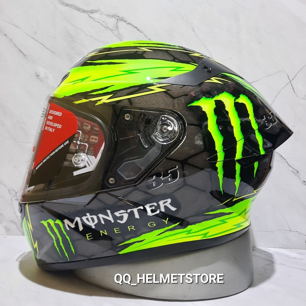 Jual HELM KYT TT COURSE REPAINT MOTIF CRUTCHLOW HELM KYT FULL FACE ...