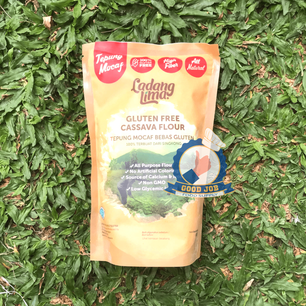 Jual LADANG LIMA Cassava Flour 500 g Halal - Tepung Singkong Gluten ...
