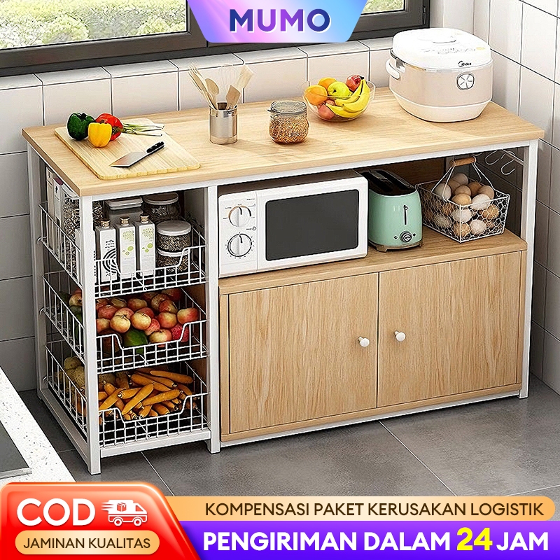 Jual Lemari Dapur Serbaguna / Rak Oven/ Kitchen Rack/ Rak Microwave ...