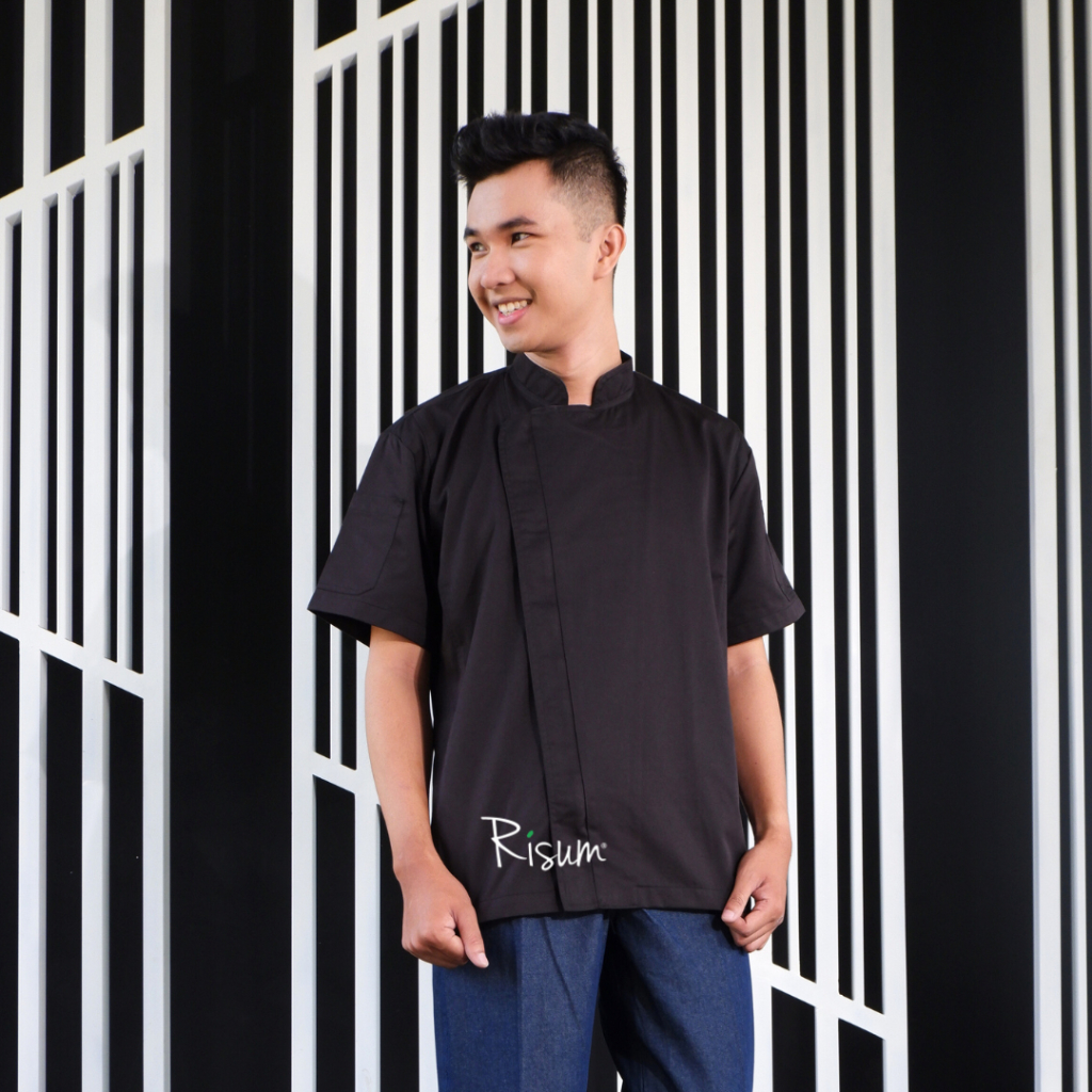 Jual RISUM Kandis Pro Chef Coat / Baju Koki Kandis Pro / Baju Koki ...