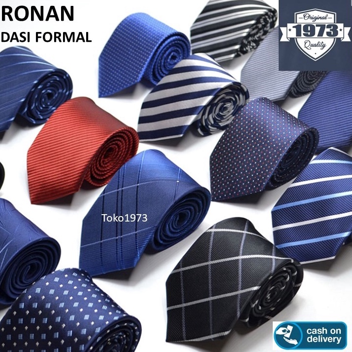 Jual MALL RONAN - long formal office dasi pria dasi panjang dasi formal ...