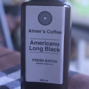 Jual Americano / Long Black Botol 250 ml / Iced Black / Kopi | Almer's ...