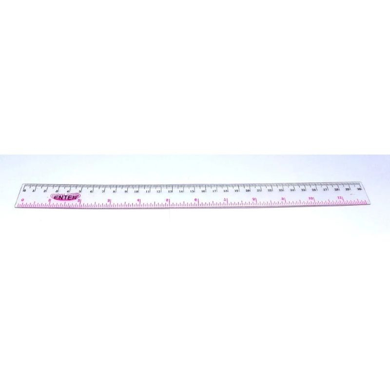 Jual Penggaris Plastik 30 cm Polos Murah Berkualitas | Shopee Indonesia