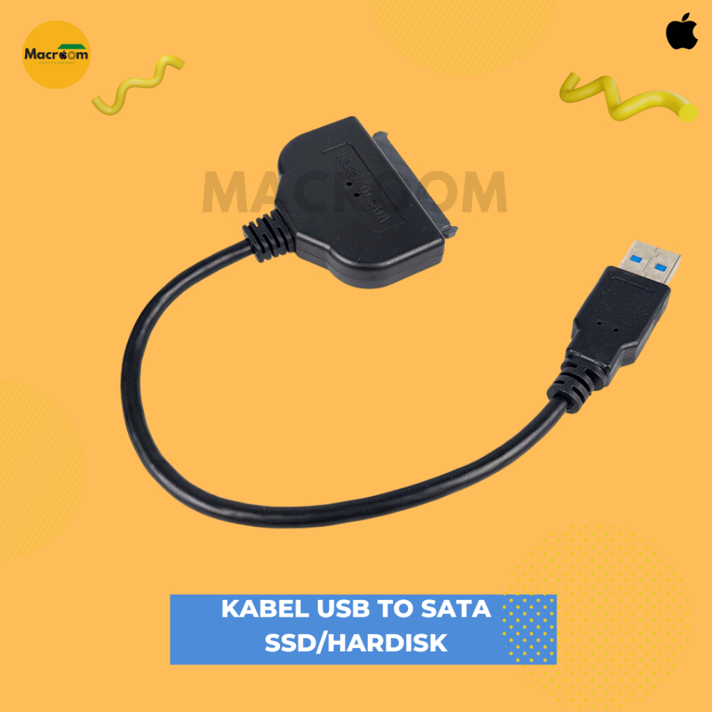 Jual Kabel USB to SATA 3 Hardisk SSD Adapter macbook Laptop | Shopee ...