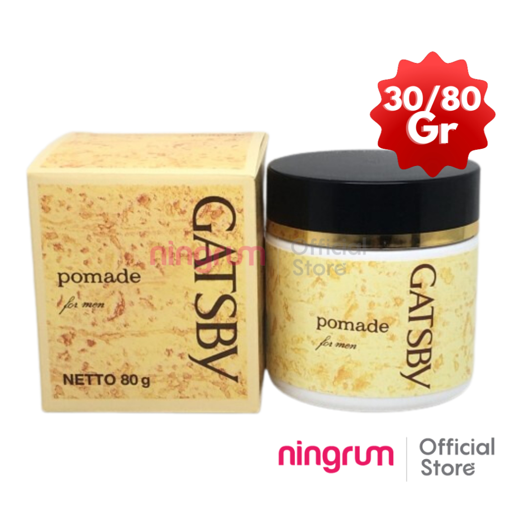 Jual Ningrum - Gatsby Pomade For Men Gold 30gr & 80gr | Gatsby Hair ...