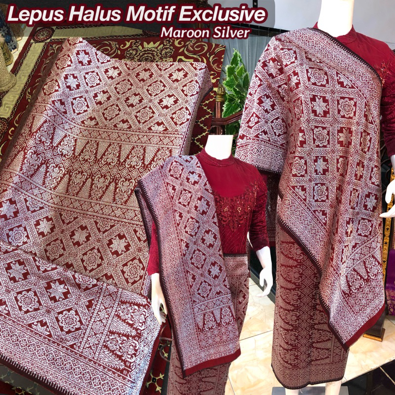 Jual Ragam warna Songket Lepus Halus Exclusive Gebeng ORI /songket tenun asli palembang /ilham ...