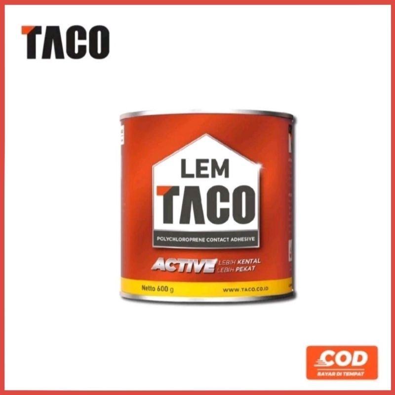 Jual lem taco vinyl | lem vinyl | lem hpl | lem kuning 600 gram ...