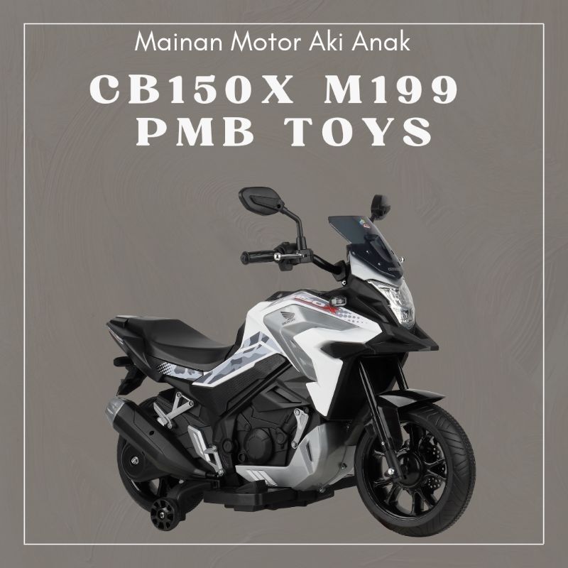 Jual Mainan Motor aki anak Honda Scoopy Pmb M999 & CB150X M199 official licensed | Shopee Indonesia