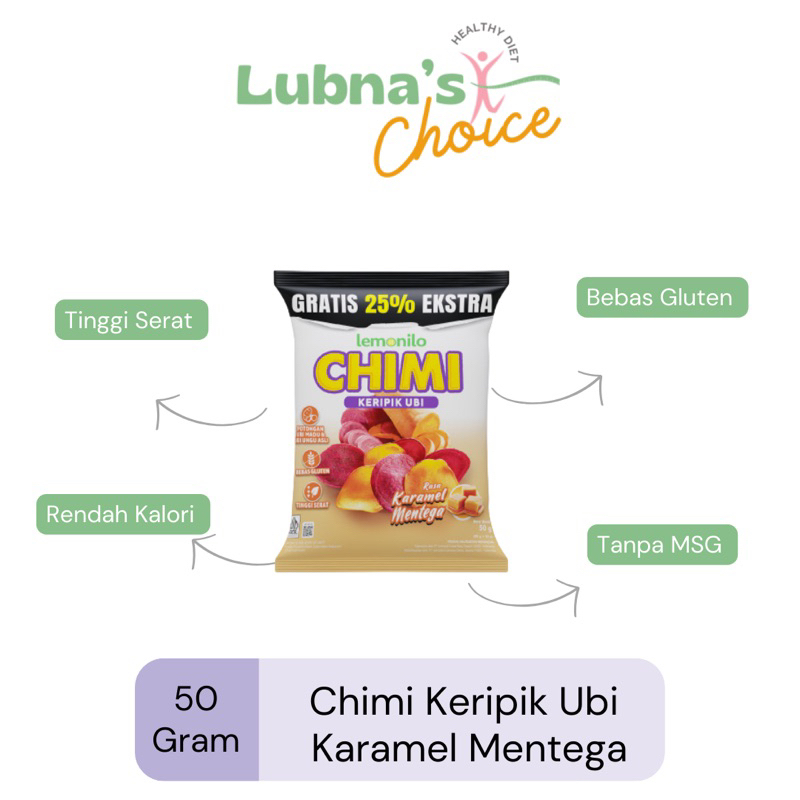 Jual Lemonilo - Chimi Keripik Ubi Karamel Mentega 50g | Shopee Indonesia