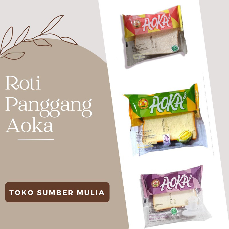 Jual Roti Panggang Aoka 7 Varian Rasa | Shopee Indonesia