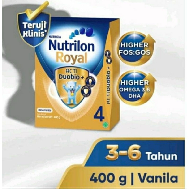 Jual NUTRILON ROYAL 4 400 GRAM ( RASA VANILA) | Shopee Indonesia