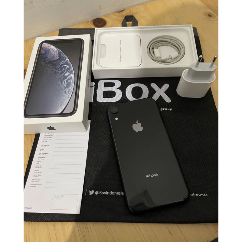 Jual iPhone XR 64gb 128gb iBox Original Resmi | Shopee Indonesia