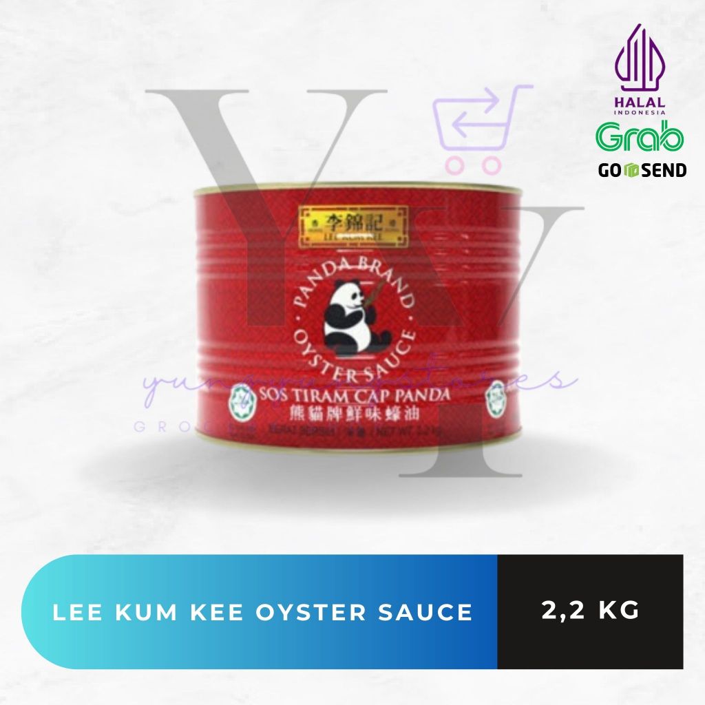 Jual Saus Tiram Cap Panda / Lee Kum Kee LKK Oyster Sauce Kaleng 2,2 Kg ...