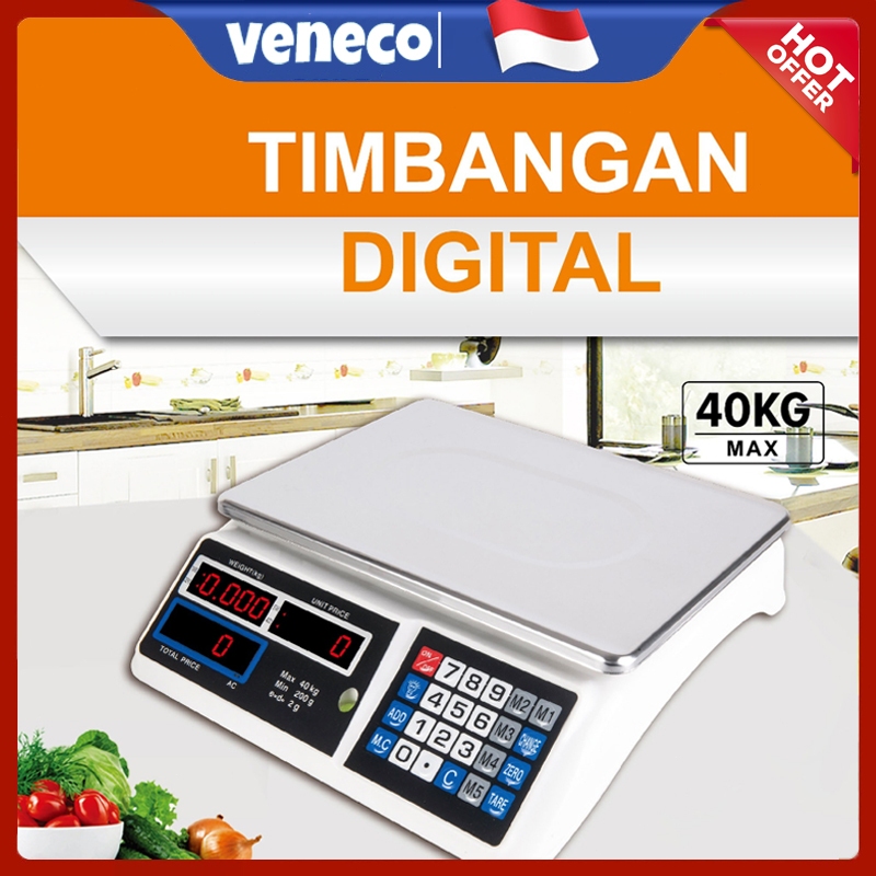 Jual QME Timbangan Buah Digital 40kg Digital Computing Scale 40Kg ...