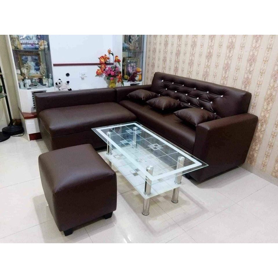 Jual Promo!!! Sofa L sudut - Sofa Minimalis plus Meja - Sofa Empuk ...