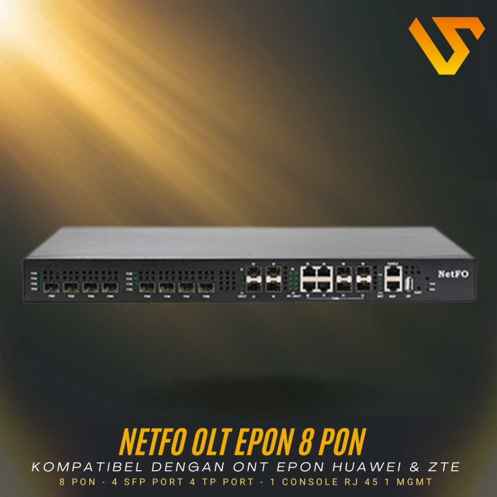 Jual OLT EPON 8 PON 8 SFP 4GE Lan + SFP PX20+++ 7dBm| OLT 8PON 8SFP 4GE ...