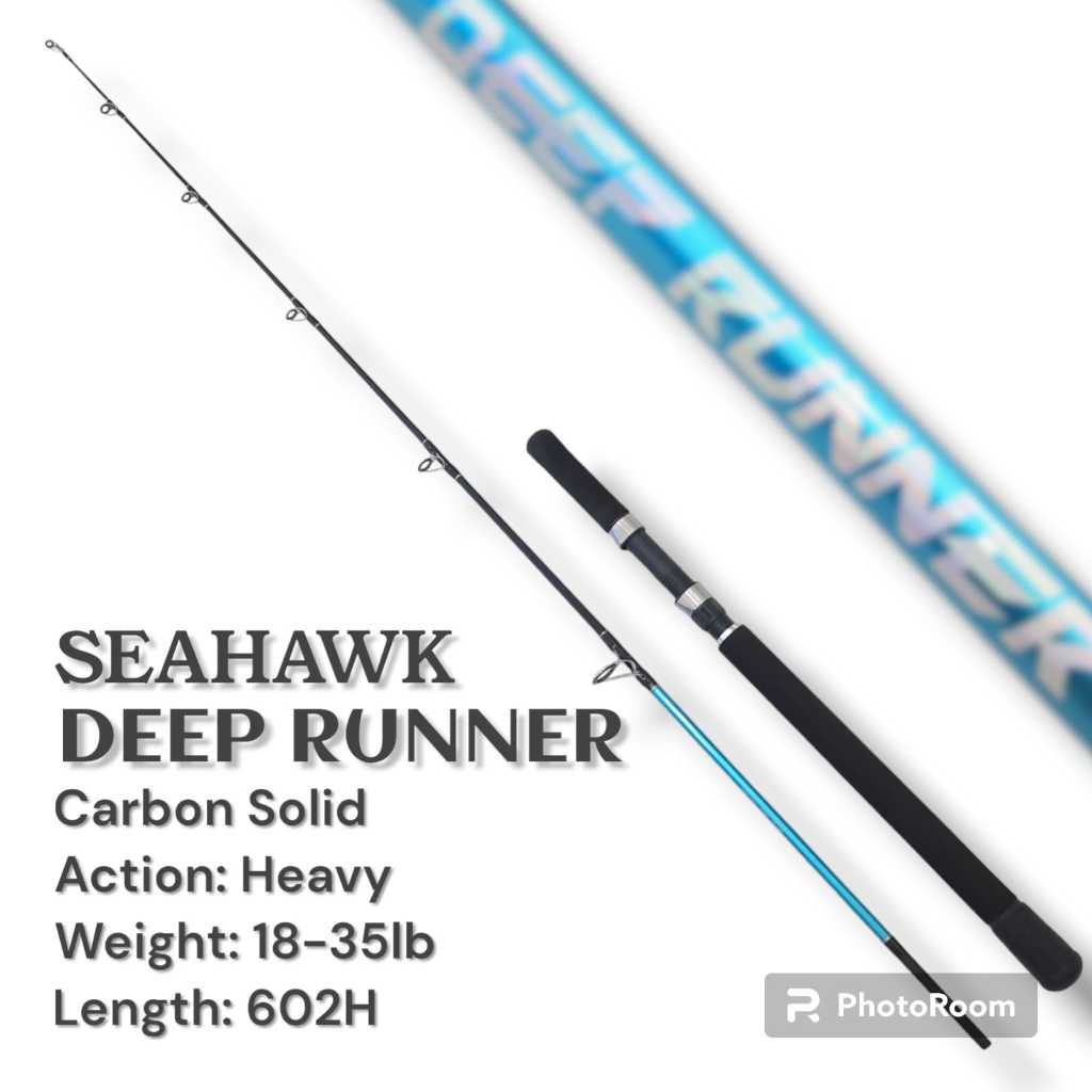 Jual JORAN PANCING SPINNING SEAHAWK DEEP RUNNER BUTT JOIN 562 / 165CM ...