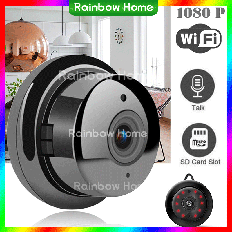 Jual Rainbow Home V380 kamera wifi HD 1080P kamera keamanan rumah ...