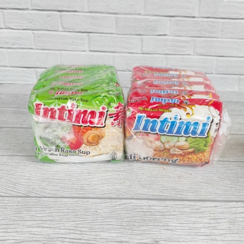 Jual Intimi Mi Instant Vegan Vegetarian 1pack x 5 bungkus | Shopee ...