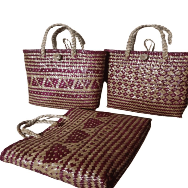 Jual Tas Purun Motif Cantik Khas Kalimantan | Shopee Indonesia