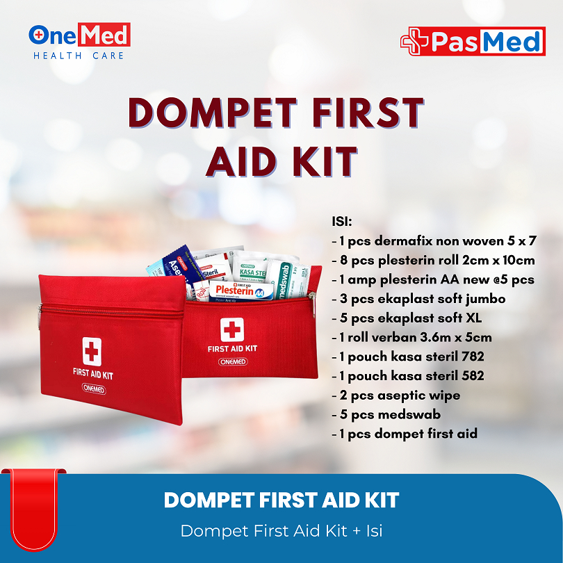 Jual PASMED | ONEMED - Dompet First Aid Kit + Isi OneMed | Shopee Indonesia Jual PASMED | ONEMED - Dompet First Aid Kit + Isi OneMed | Shopee Indonesia