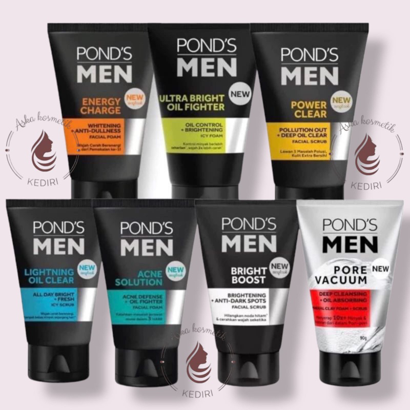 Jual PONDS MEN FACIAL FOAM 100ml pond’s men | Shopee Indonesia