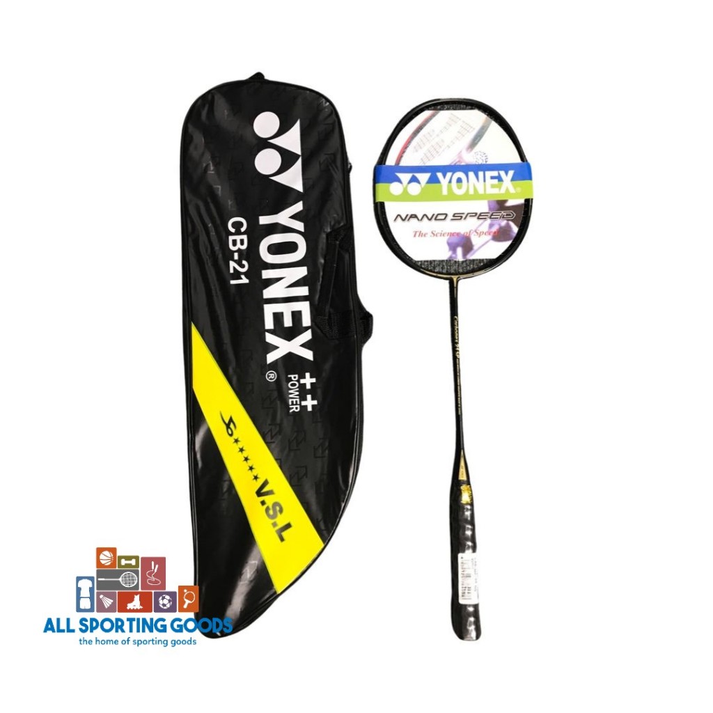 Jual Raket Badminton Bulutangkis Carbonex 21 SP Tas Kuning Gagang Ulir | Shopee Indonesia