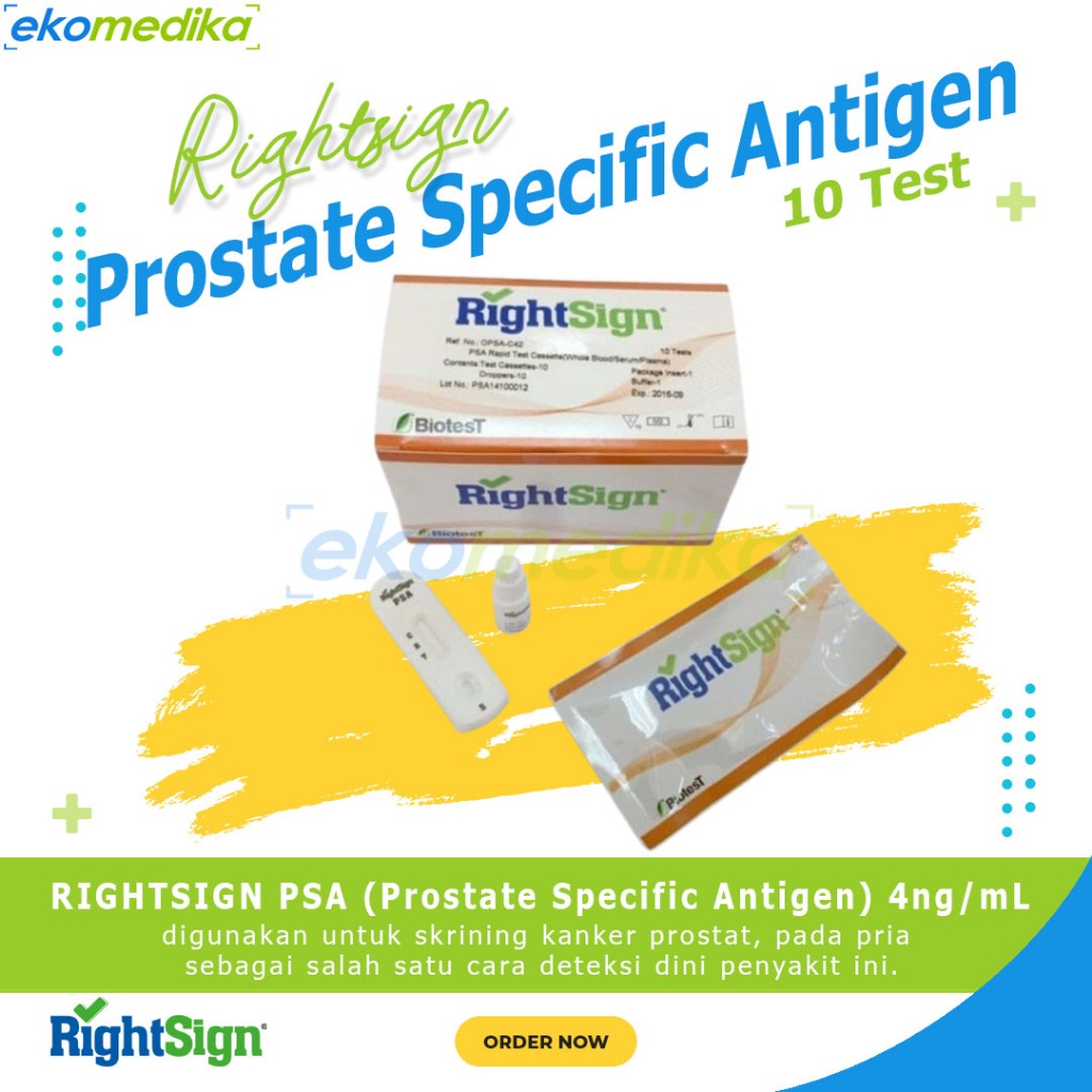Jual PSA (Prostate Specific Antigen) 4ng/mL Right Test/Tes Kanker ...