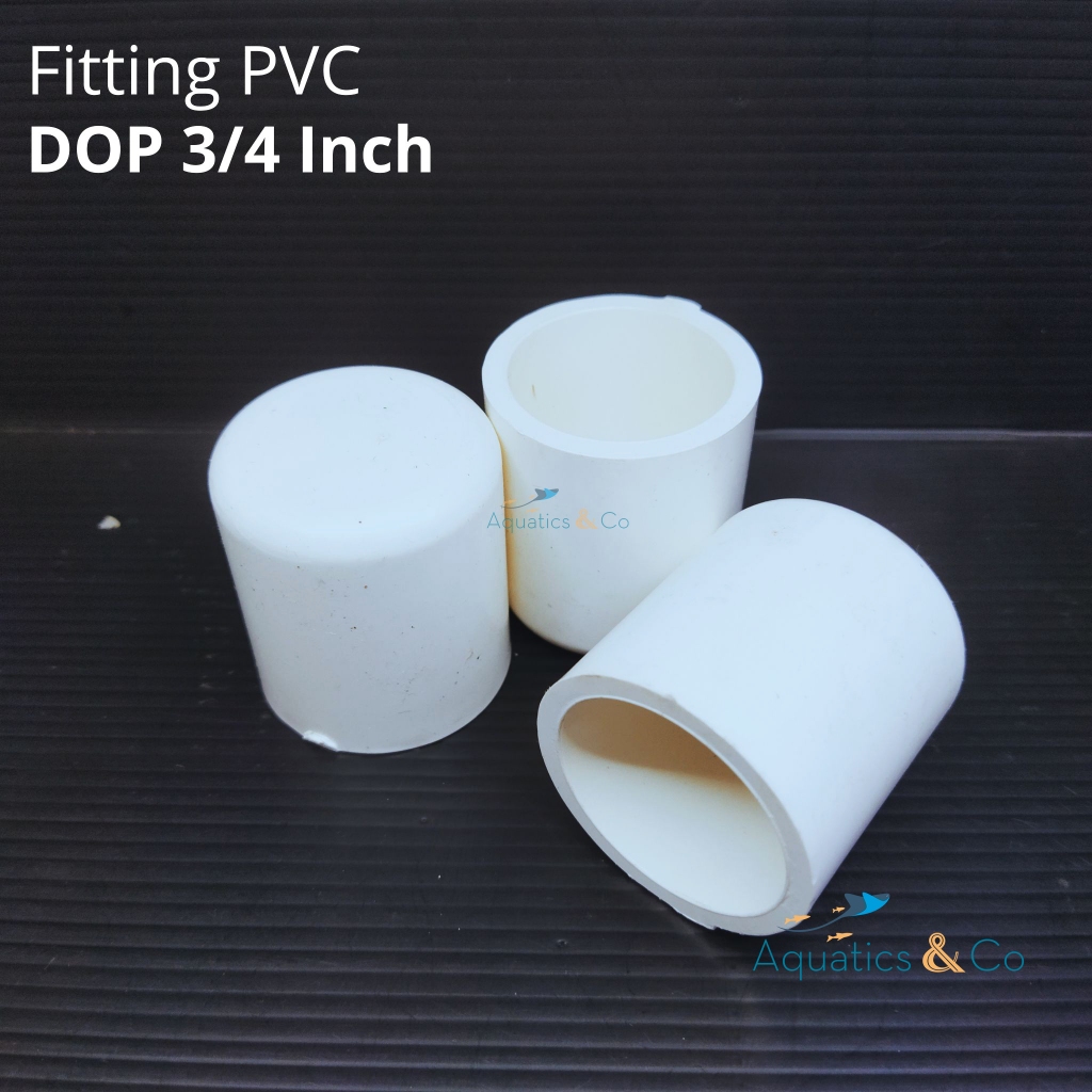 Jual Dop Cap 3/4" Fitting PVC Pralon Dop 3/4 Inch Tutup Pipa Paralon ...