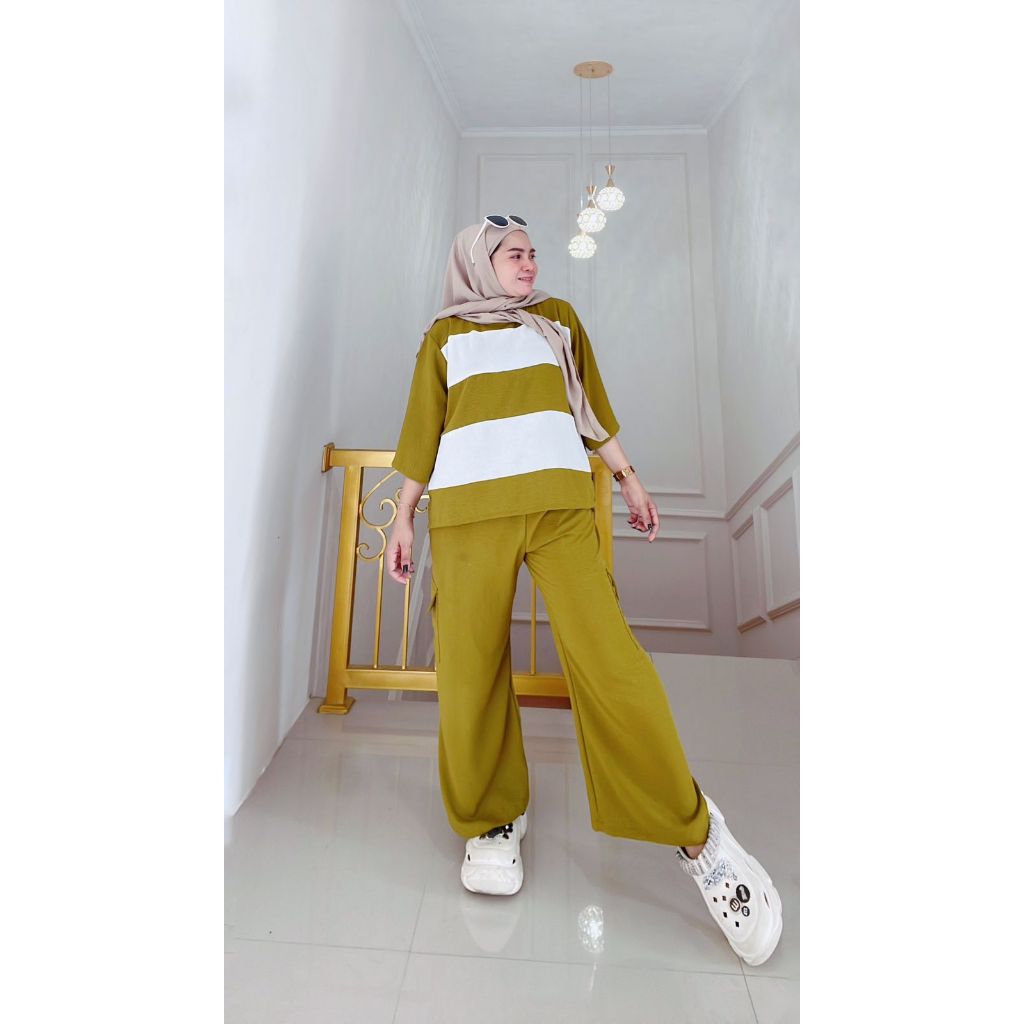 Jual Diana One set Blaster Setelan wanita kekinian fashion muslimah ...