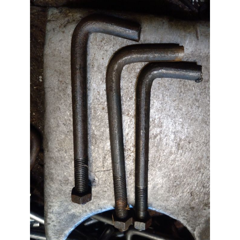 Jual ( PreOrder ) baut angkur angker anchor bolt L m16 16 mm 16mm ( 5/8 ...