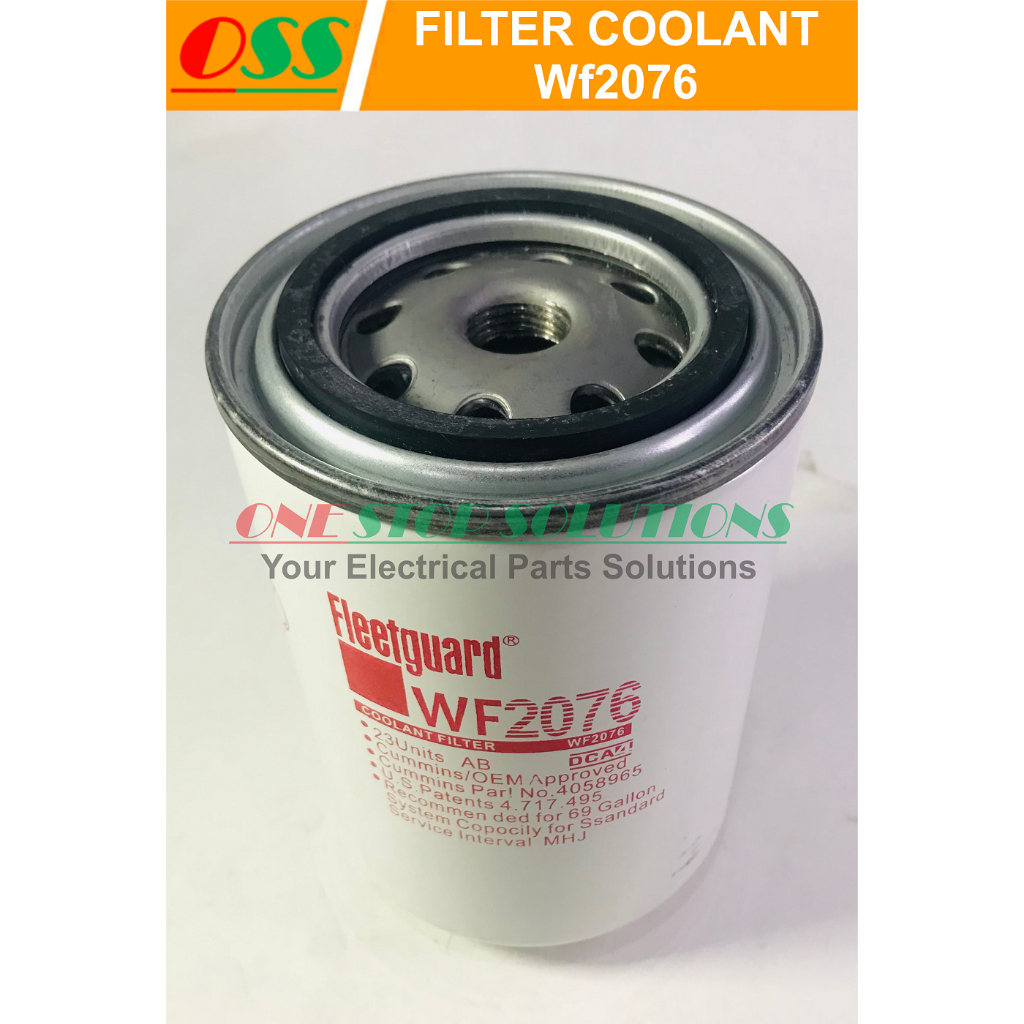 Jual FILTER COOLANT FLEETGUARD WATER WF2076 CUMMINS 4058965 | Shopee ...