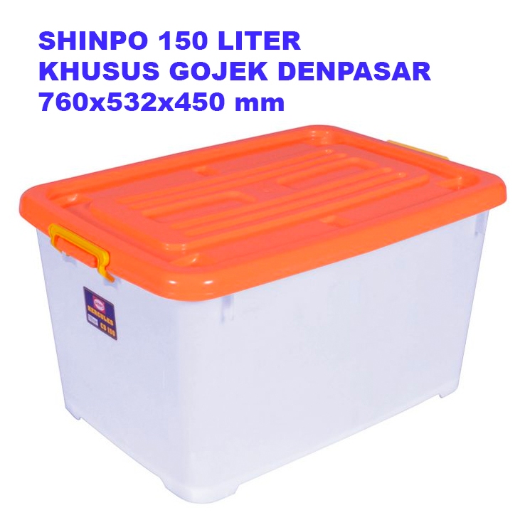 Jual SHINPO 150 LITER DENPASAR BOX CONTAINER | Shopee Indonesia