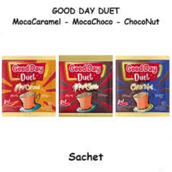 Jual Kopi GOOD DAY DUET 3in1 sachet 22 gram RENCENG ( ISI 10 ) | Shopee ...