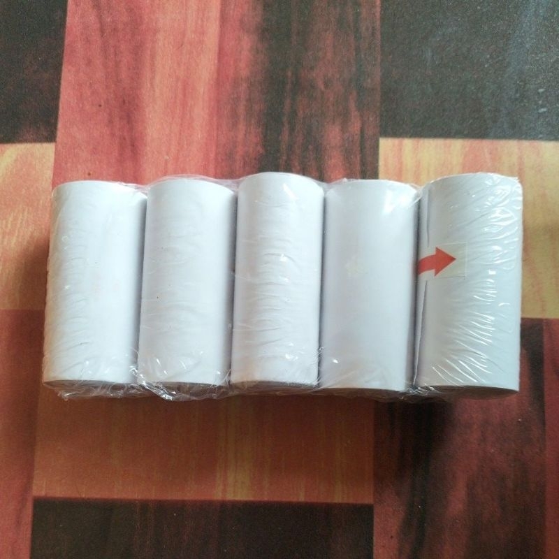 Jual Kertas Sticker Struk Thermal 58mm 80mm Kertas Struk Printer ...