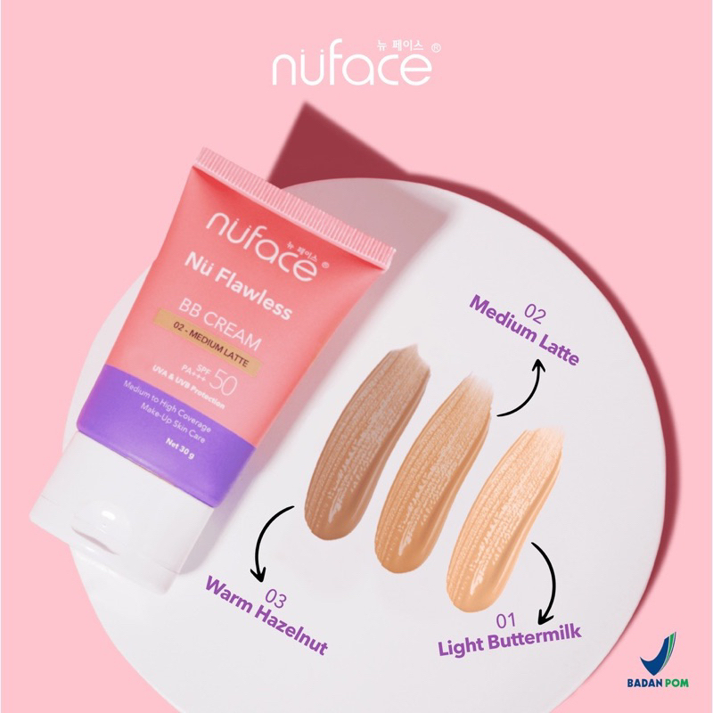 Jual READY NUFACE NU FLAWLESS BB CREAM 30G | Shopee Indonesia