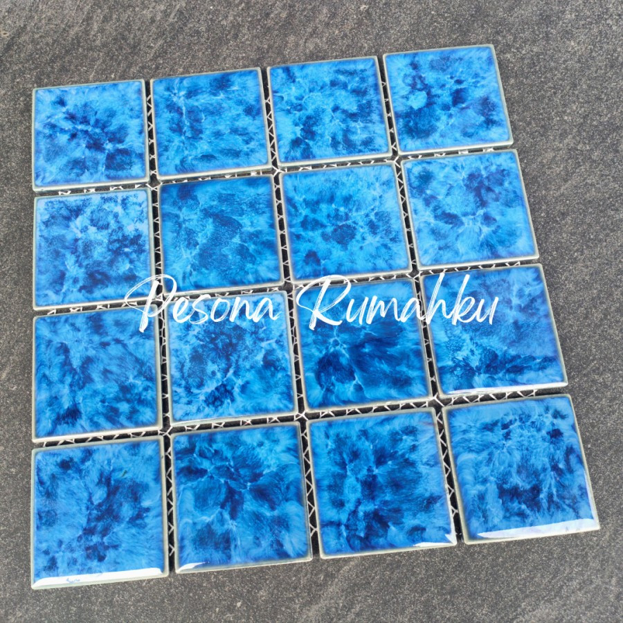 Jual Mosaic Kuda Laut Mass Type TSQ 543 KW 1 - Mozaik Keramik kolam ...